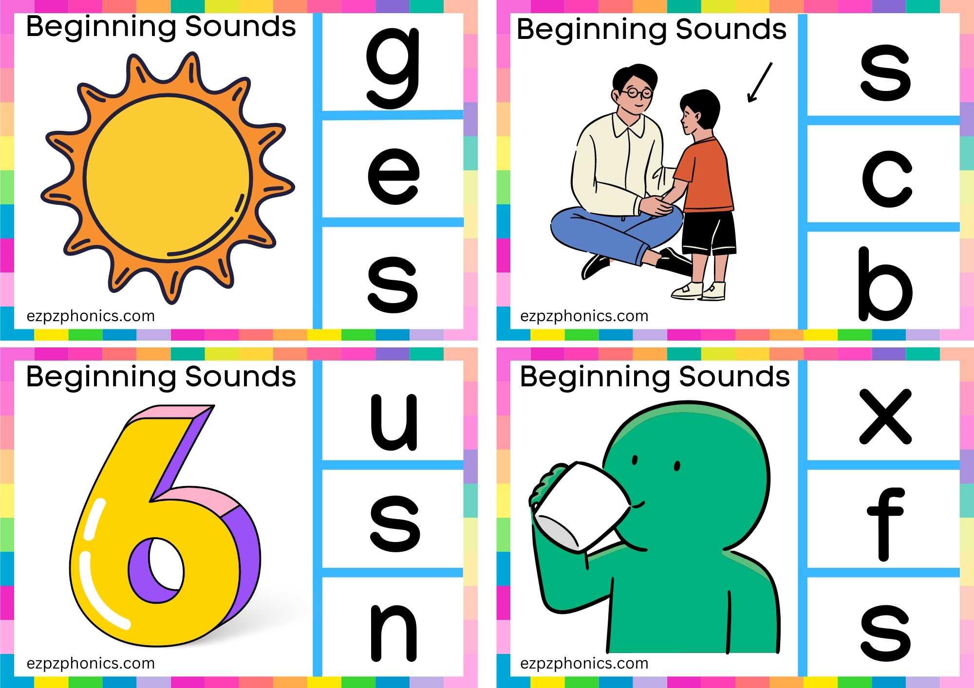 Letter S Look At The Image And Clip The Correct Letter Clip Group 2 - ezpzphonics.com